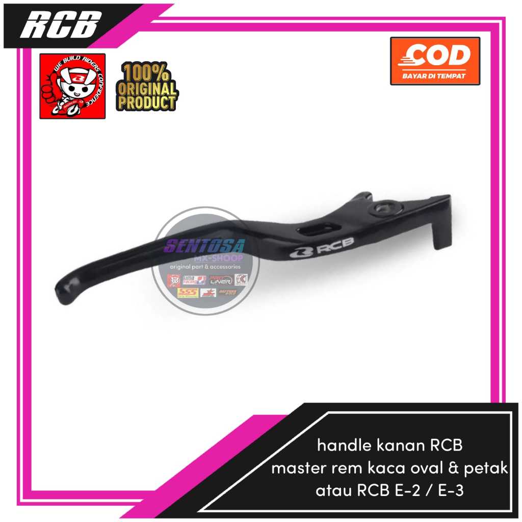 Jual TUAS REM - HANDEL ONLY RCB KACA OVAL 14MM & KACA PETAK 14MM ...