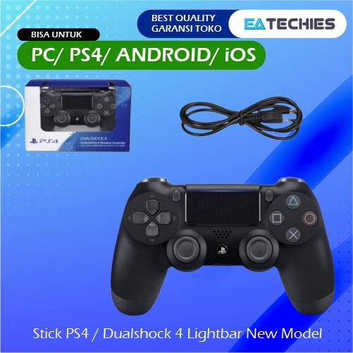 Jual Stick PS4 Wireless PC Laptop Android Stik Bluetooth OP Original ...