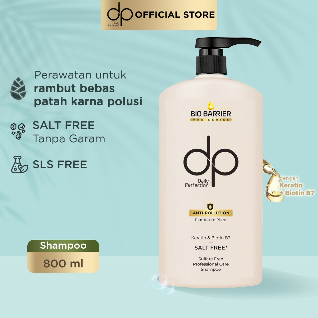 Jual DP Daily Perfection Bio Barrier Shampoo Rambutan Plant Anti ...