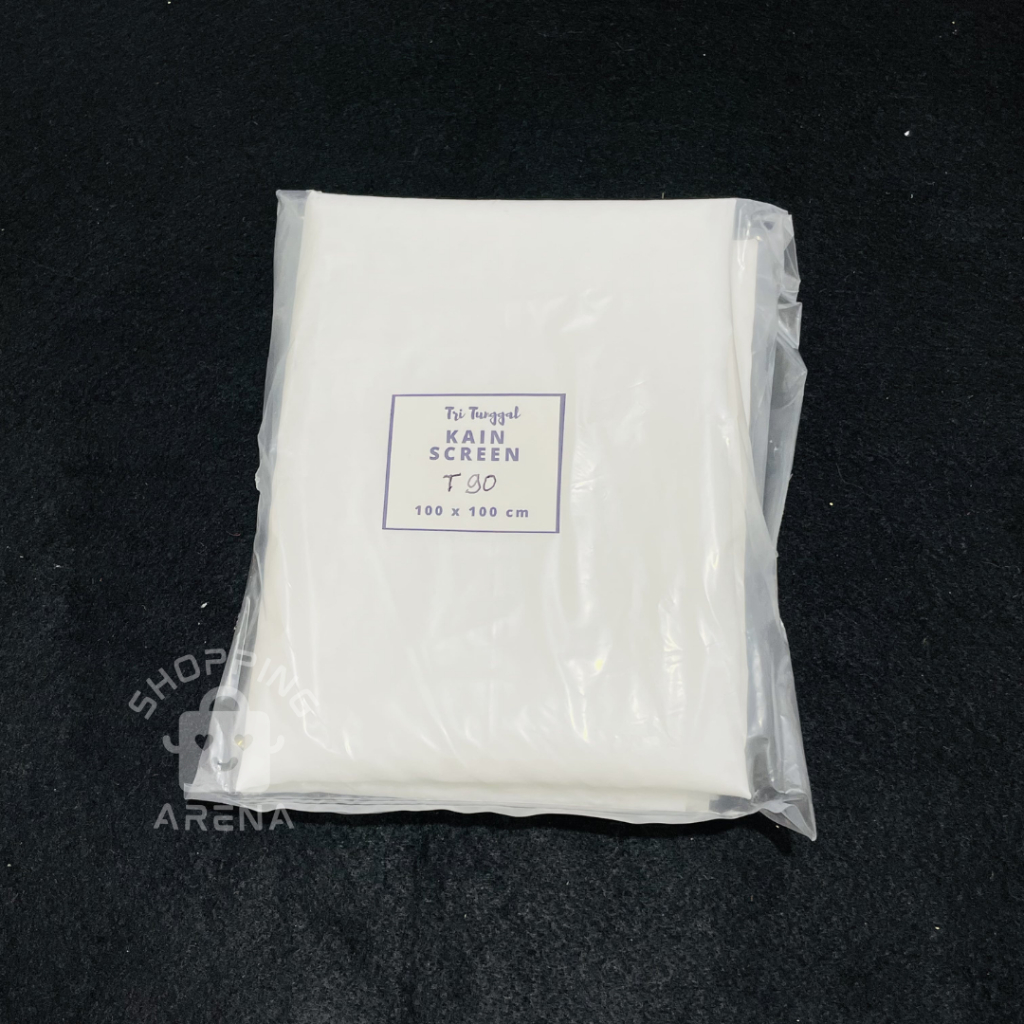 Jual Kain Screen Sablon Ukuran T90 100x100 cm Warna Putih Bahan Monyl ...