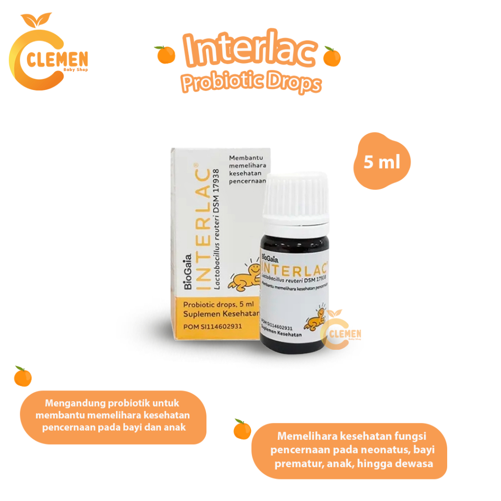 Jual Interlac Probiotic Drops (Tetes) | Shopee Indonesia