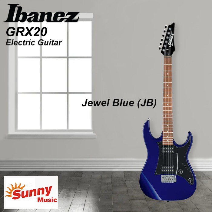 Jual Ibanez GRX20 Jewel Blue Tremolo JB Gitar Elektrik GRX 20 GIO ...