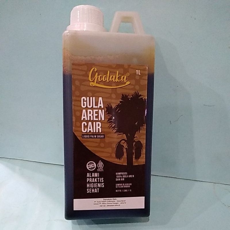 Jual Goolaka Gula Aren Cair Liquid Palm Sugar 1 Liter | Shopee Indonesia