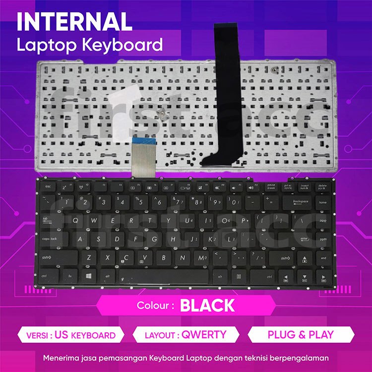 Jual Keyboard Laptop Asus X401 X401U X401A X401E Baut New | Shopee Indonesia