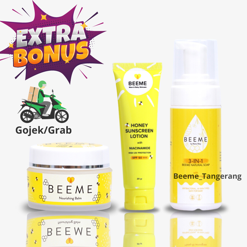 Jual Beeme Skincare Ibu & Anak [ FREE GIFT ] / BEEME NOURISHING BALM ...