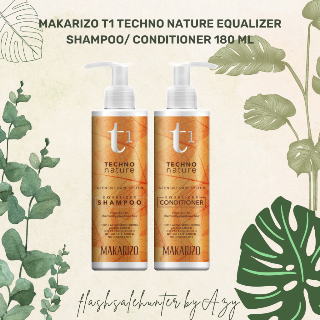 Jual Makarizo T1 Techno Nature Intensive Care System Equalizer Shampoo ...
