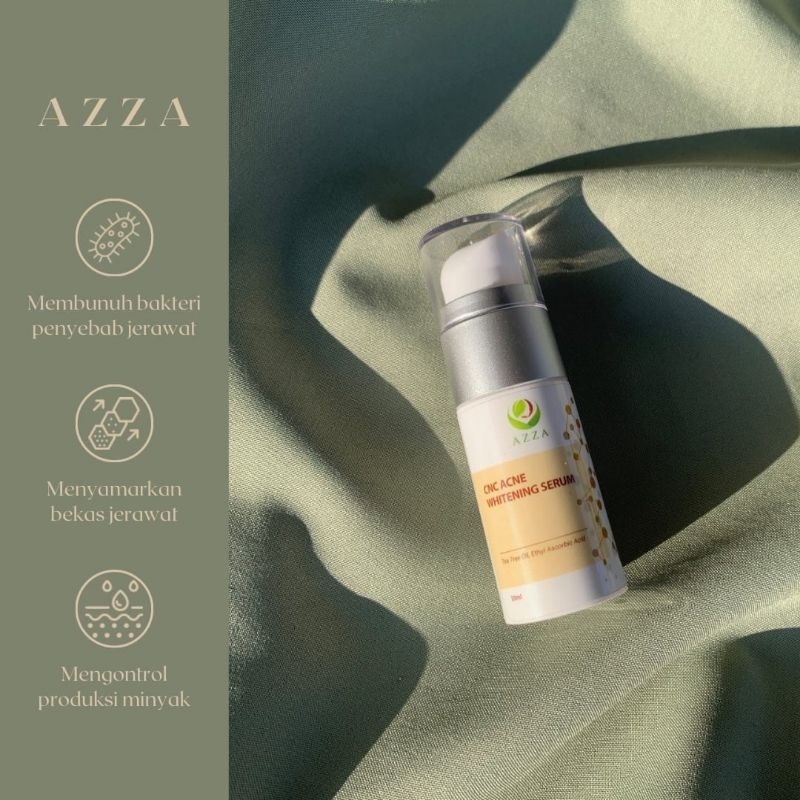 Jual Azza CNC Acne Whitening Serum | Shopee Indonesia