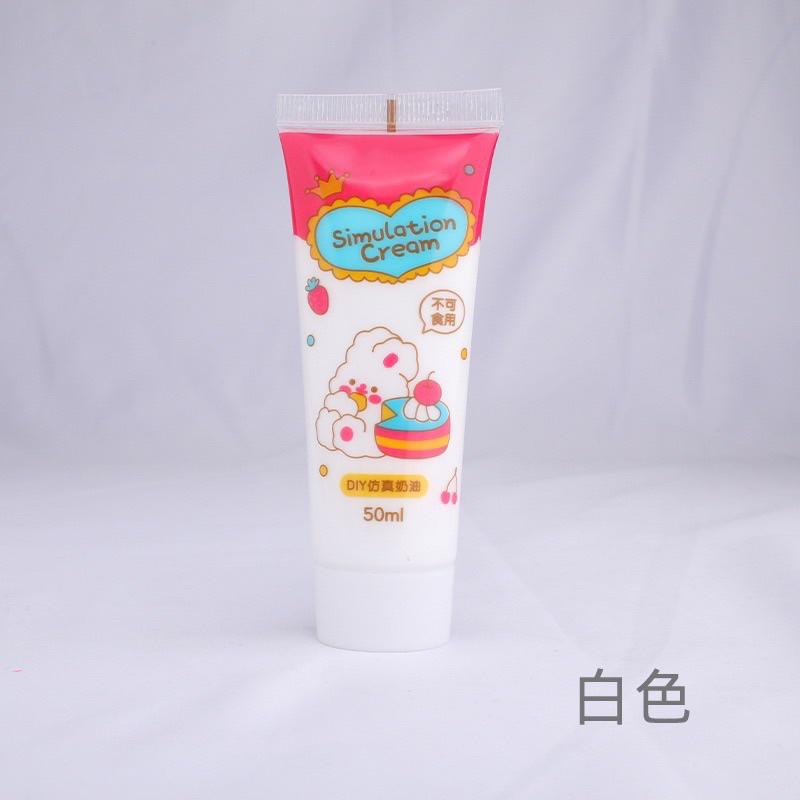 Jual deco diy simulation cream diy 50 ml buy 1 get 1 free spuit ...
