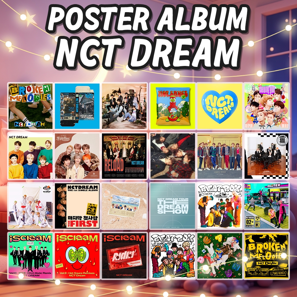 Jual Poster Album NCT DREAM Cover | Album Kpop Murah Kecil Sedang Besar ...