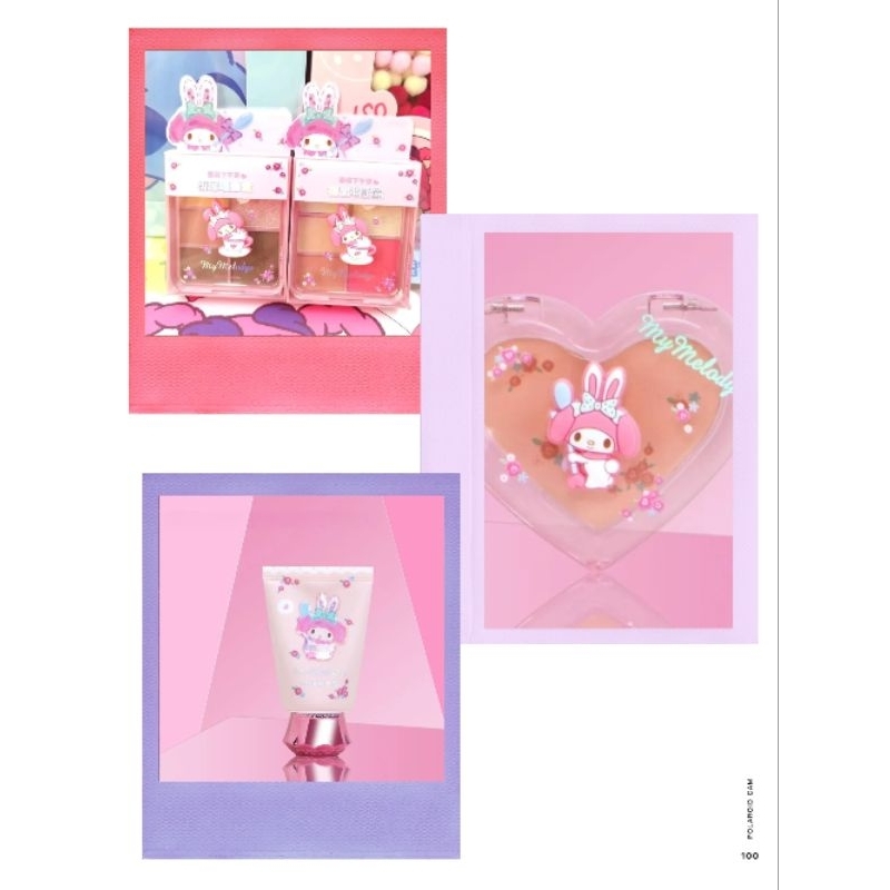 Jual MINISO x SANRIO BB CREAM EYESHADOW BLUSH ON | Shopee Indonesia