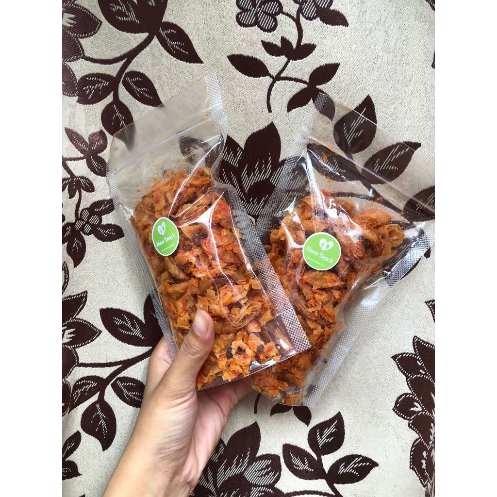 Jual Keripik Lumpia // Lumpia kering asin gurih pedas BEST SELLER cemilan enak | Shopee Indonesia