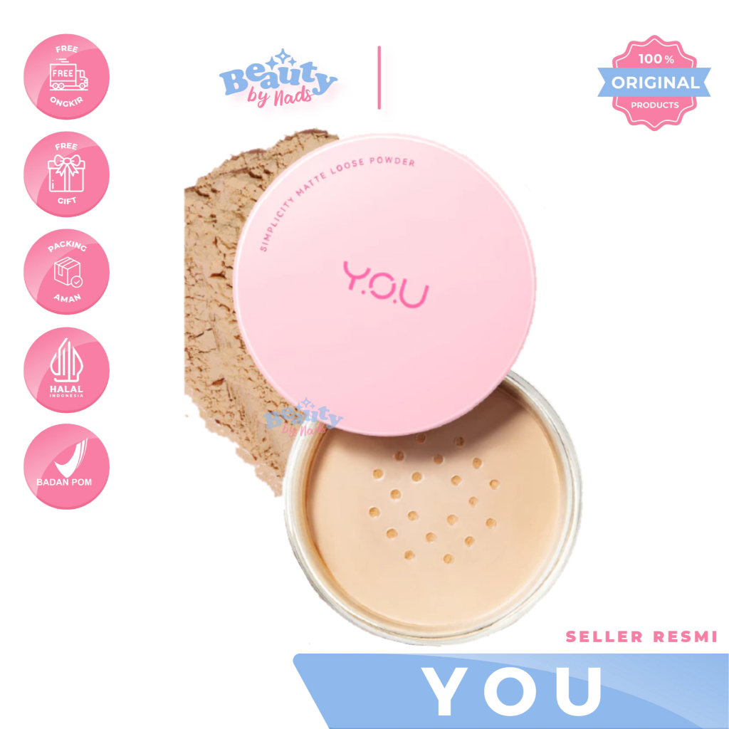 Jual BEAUTYBY.NADS | YOU SIMPLICITY MATTE LOOSE POWDER BEDAK TABUR ...