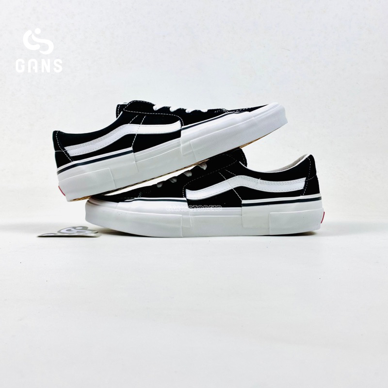 Jual Vans Sk8-low Rearrange Black white | Shopee Indonesia