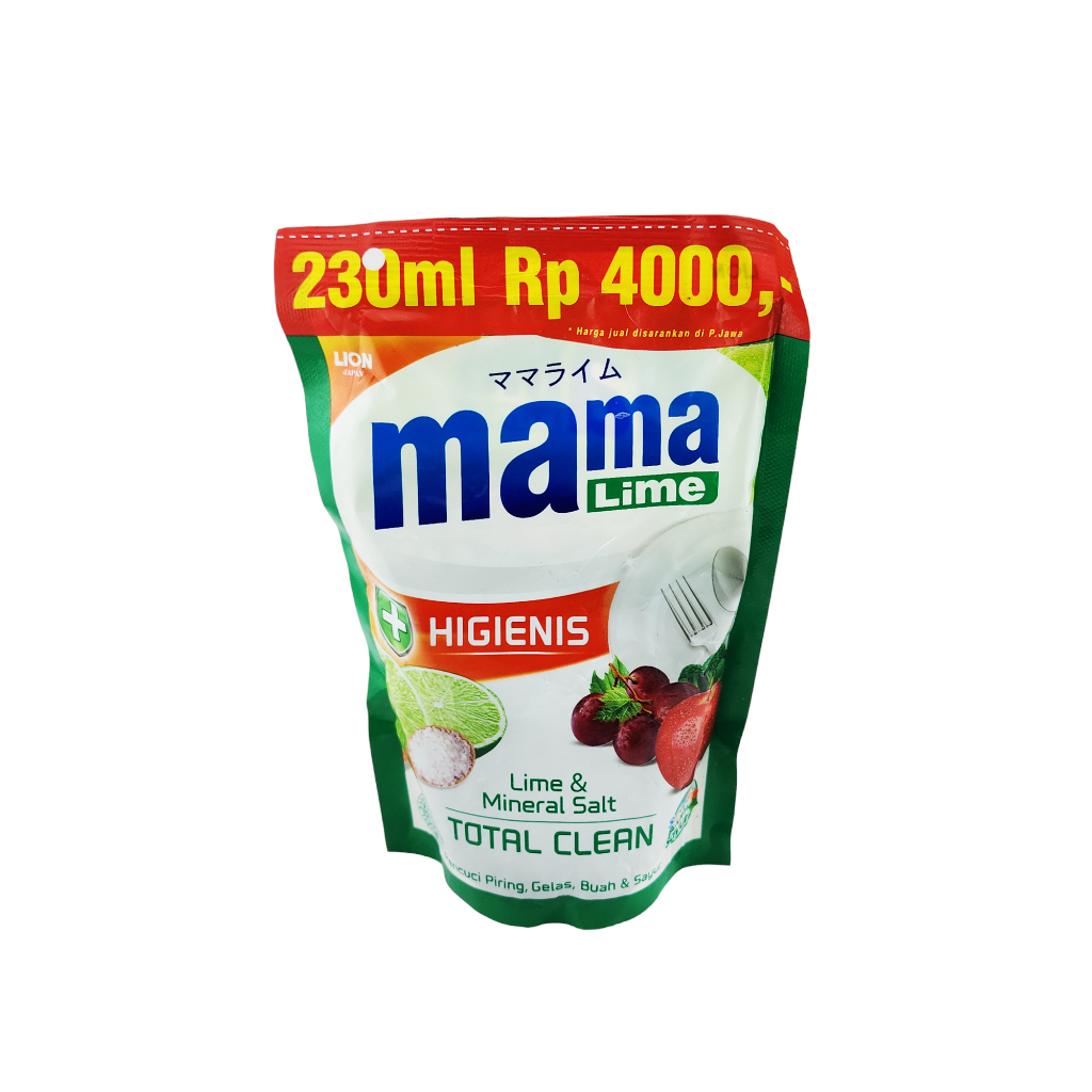 Jual Mama Lemon & Mama Lime Pencuci Piring - Netto 230ml | Shopee Indonesia