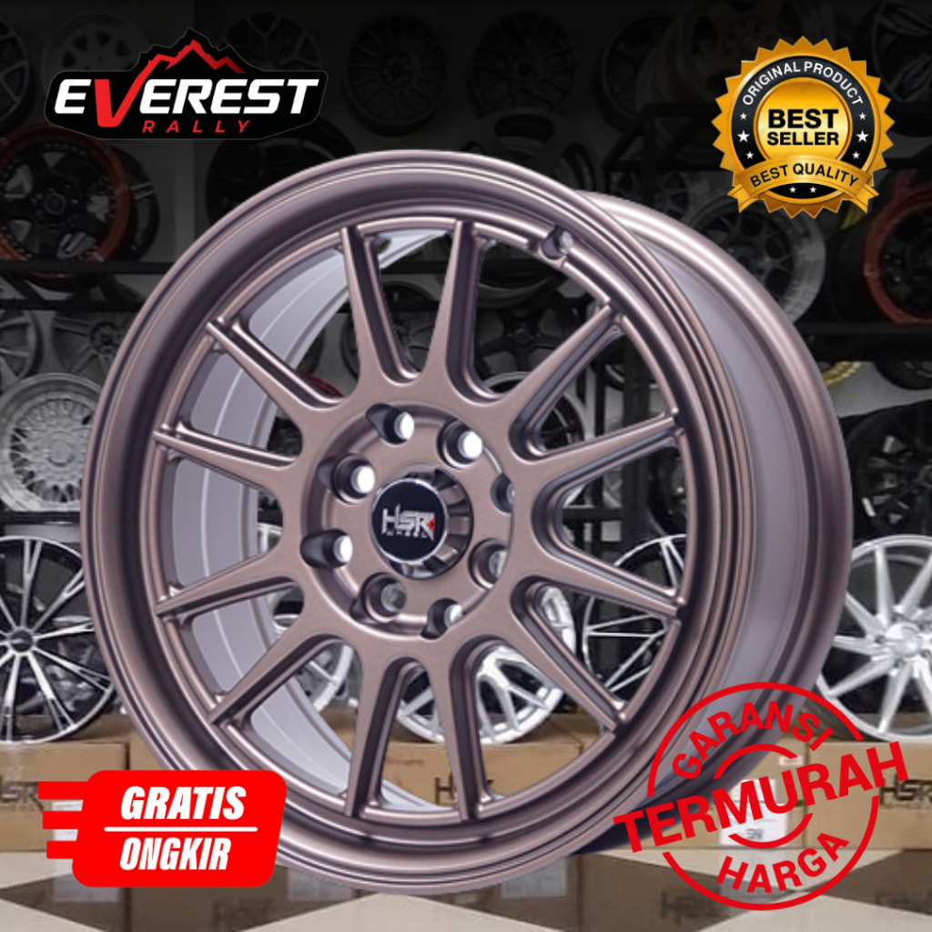 Jual VELG RACING HSR ENDE UNTUK MOBIL LIVINA RING 15 LEBAR 65 HOLE 4X100 DAN 4X114 SMBRZ ...