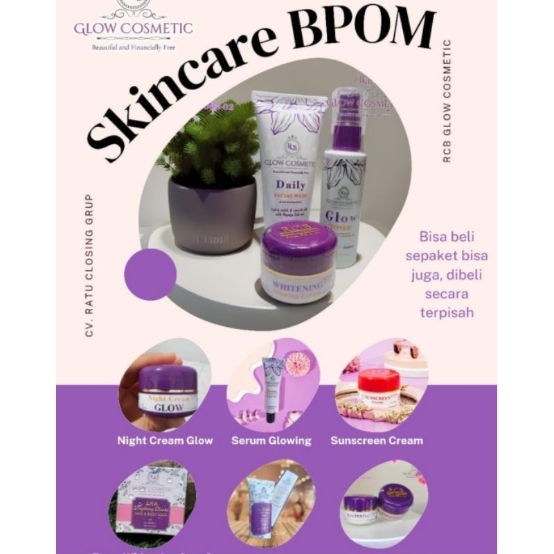Jual PRODUK READY‼️ || cream rcb booster whitening | serum rcb | toner ...