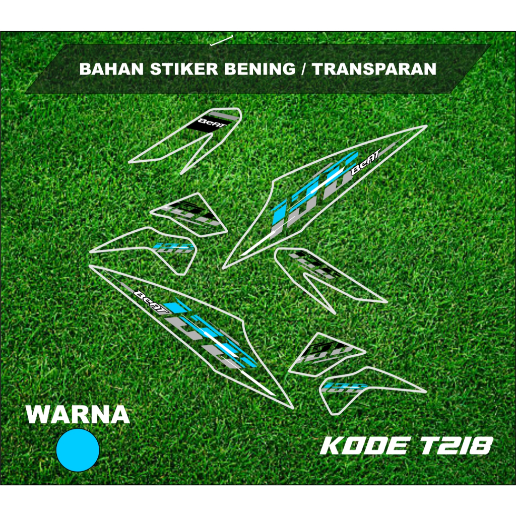 Jual Striping Beat Karbu Transparan Motif Vietnam Setiker Sticker ...