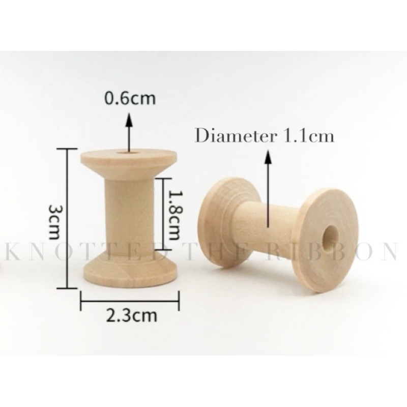 Jual Wooden Spool / Gulungan Kayu [size XXS] | Shopee Indonesia