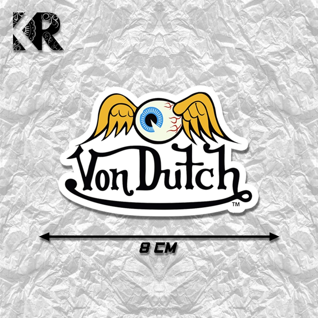 Jual Sticker Von Dutch Sticker Vinyl | Sticker Racing | sticker motor ...