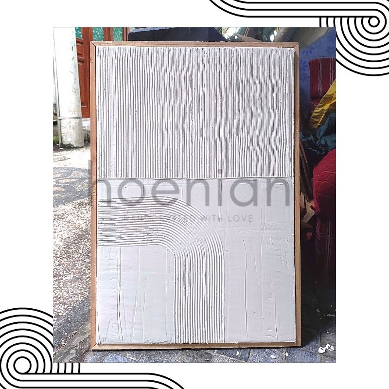 Jual Texture art 60x80 , Hiasan dinidng aesthetic , pajangan dinding ...