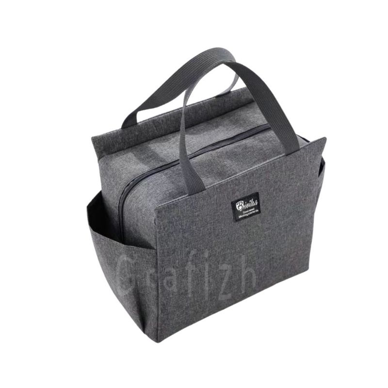 Jual Tas Bekal Lunch Cooler Bag Box Makanan Alumunium Kotak Makan Anak ...