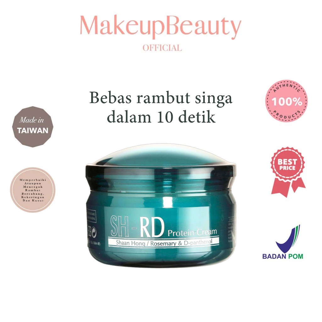 Jual SHRD Protein Cream | Moisturizer & Vitamin Rambut | Hair Care ...