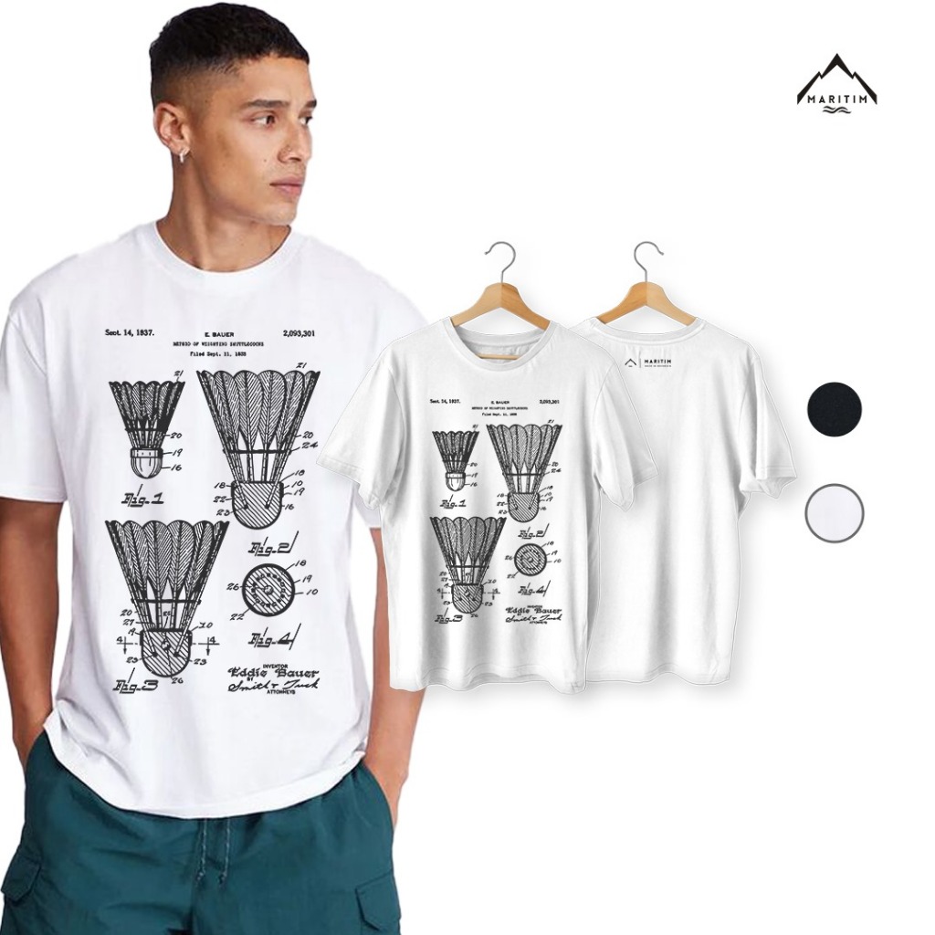 Jual MARITIM Baju Olahraga Pria Kaos Badminton | Shopee Indonesia