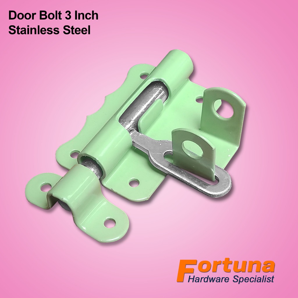 Jual FORTUNA Grendel Overpal 3 Inch / Grendel Pintu Rumah | Shopee ...