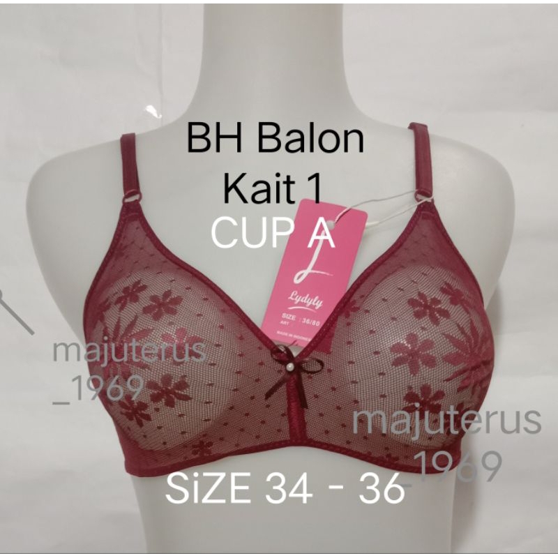 Jual BH Balon Lydyly Kait 1 ( L 407/475) CUP A Size 34 -36 | Shopee Indonesia
