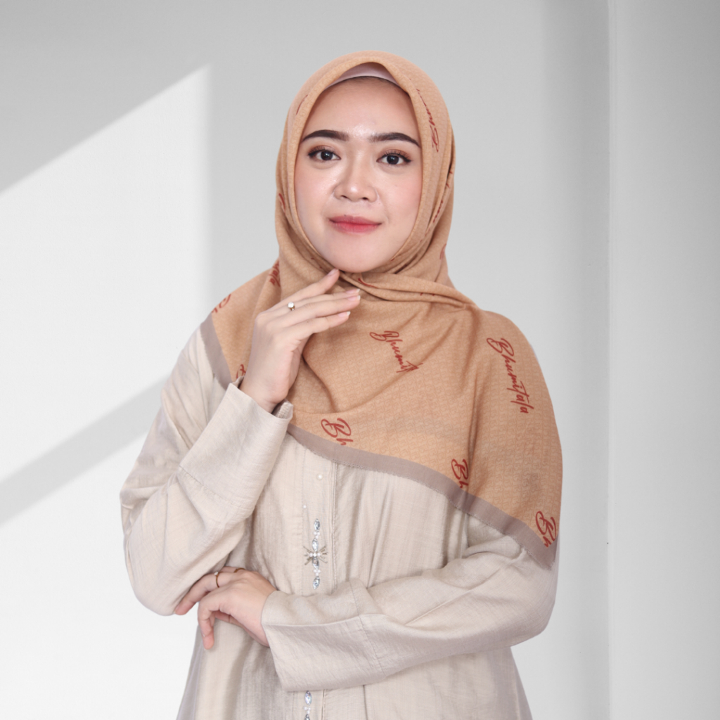 Jual Bhumitala - Hijab Segi Empat Aksara Nusantara Collections - Nude ...