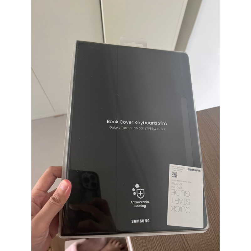 Jual Book cover keyboard official samsung tab s7+ S7 S7 FE | Shopee Indonesia