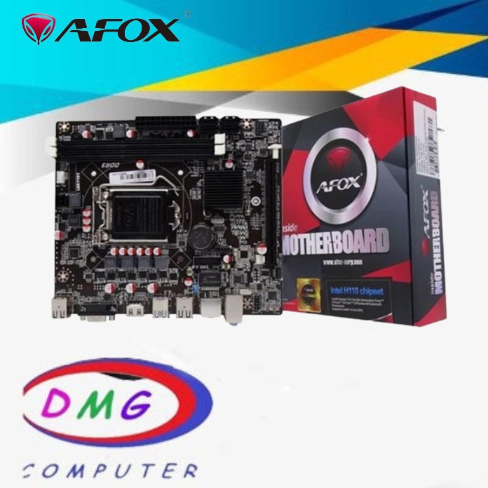 Jual AFOX H110 (IH110-MA4-V2) DDR4 Intel LGA 1151 USB 3.0 m-ATX ...