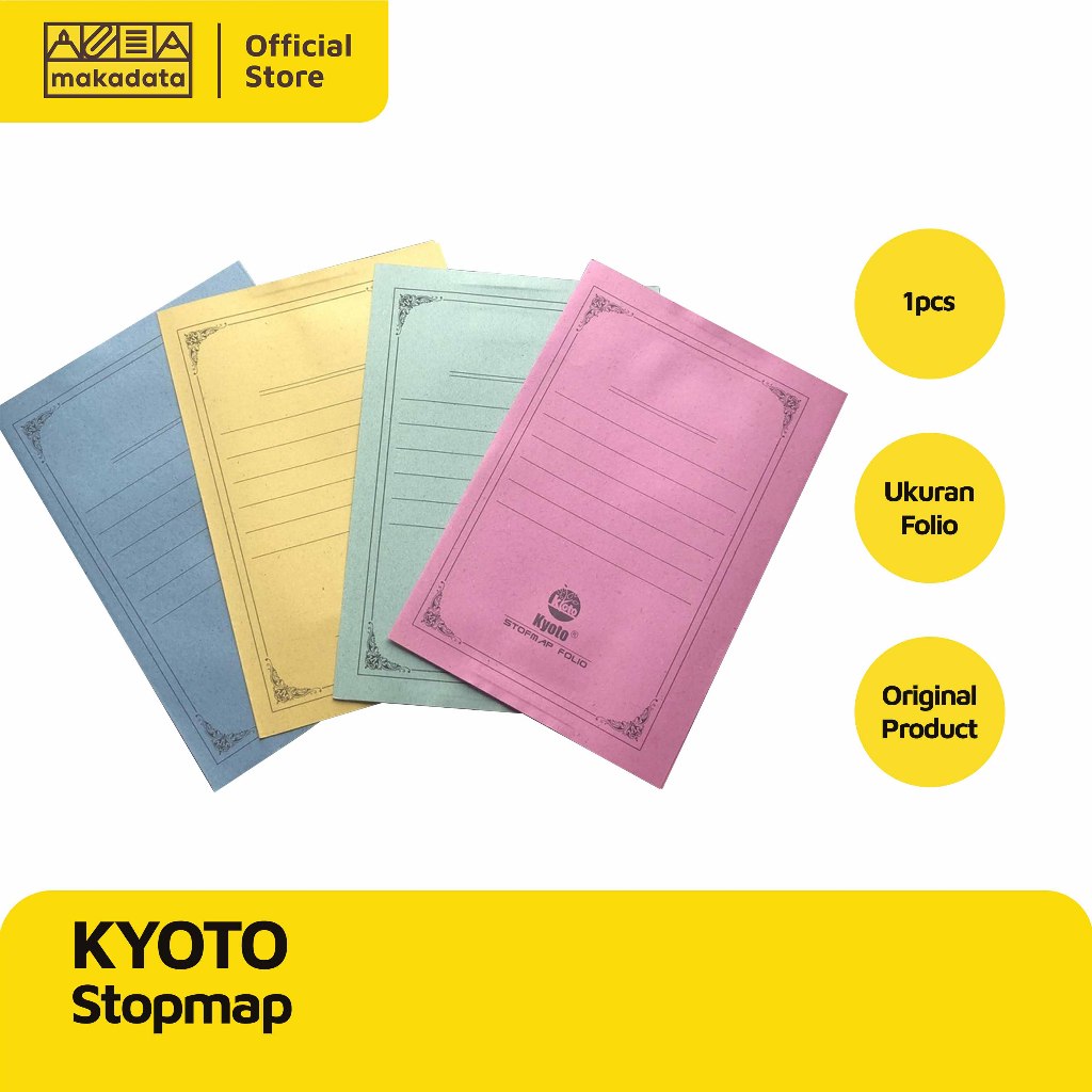 Jual STOPMAP / MAP KERTAS KYOTO UKURAN FOLIO | Shopee Indonesia