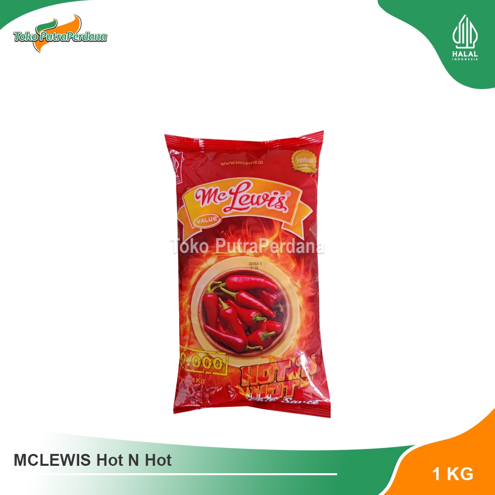 Jual MCLEWIS Hot N Hot Sauce 1kg | Shopee Indonesia