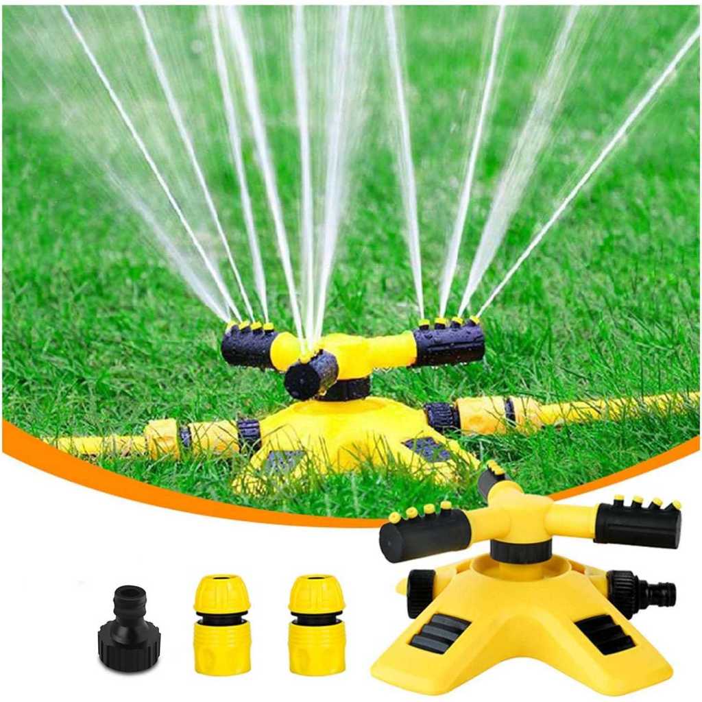 Jual Penyiram Tanaman Otomatis Putar Sprinkler Spray siram rumput taman ...