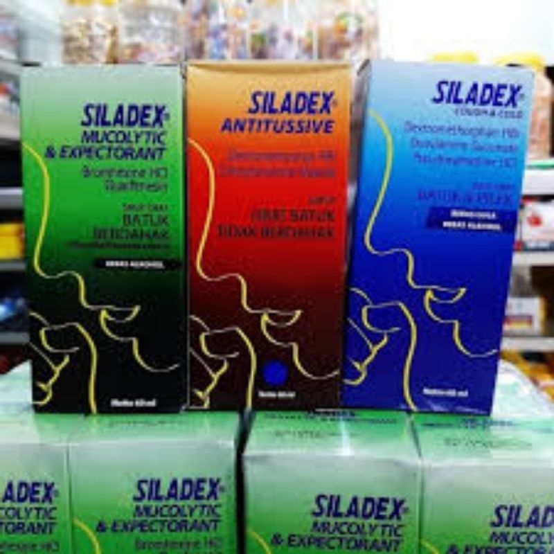 Jual SILADEX SIRUP 60 Ml / OBAT BATUK BERDAHAK KERING BATUK PILEK DEMAM ...