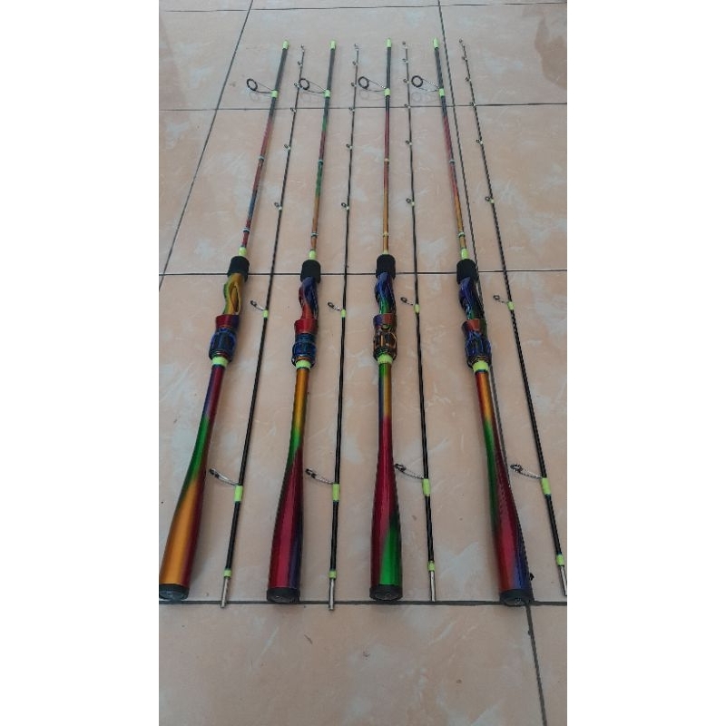 Jual joran ul 2-6lbs pul carbon sutet | Shopee Indonesia