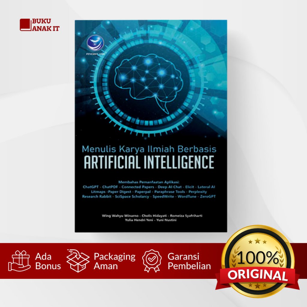 Jual BUKU MENULIS KARYA ILMIAH BERBASIS ARTIFICIAL INTELLIGENCE CHATGPT DAN APLIKASI LAINNYA ...
