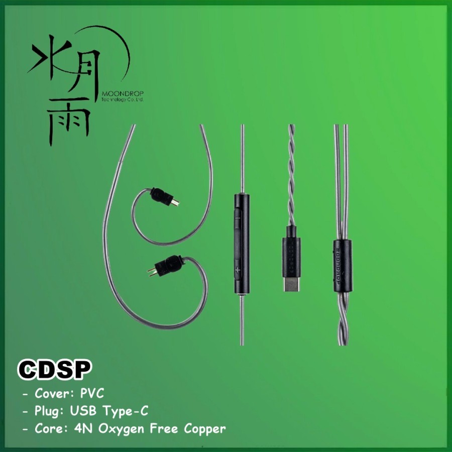 Jual Moondrop CDSP Interactive DSP USB-C Earphone Upgrade Cable Kabel C ...