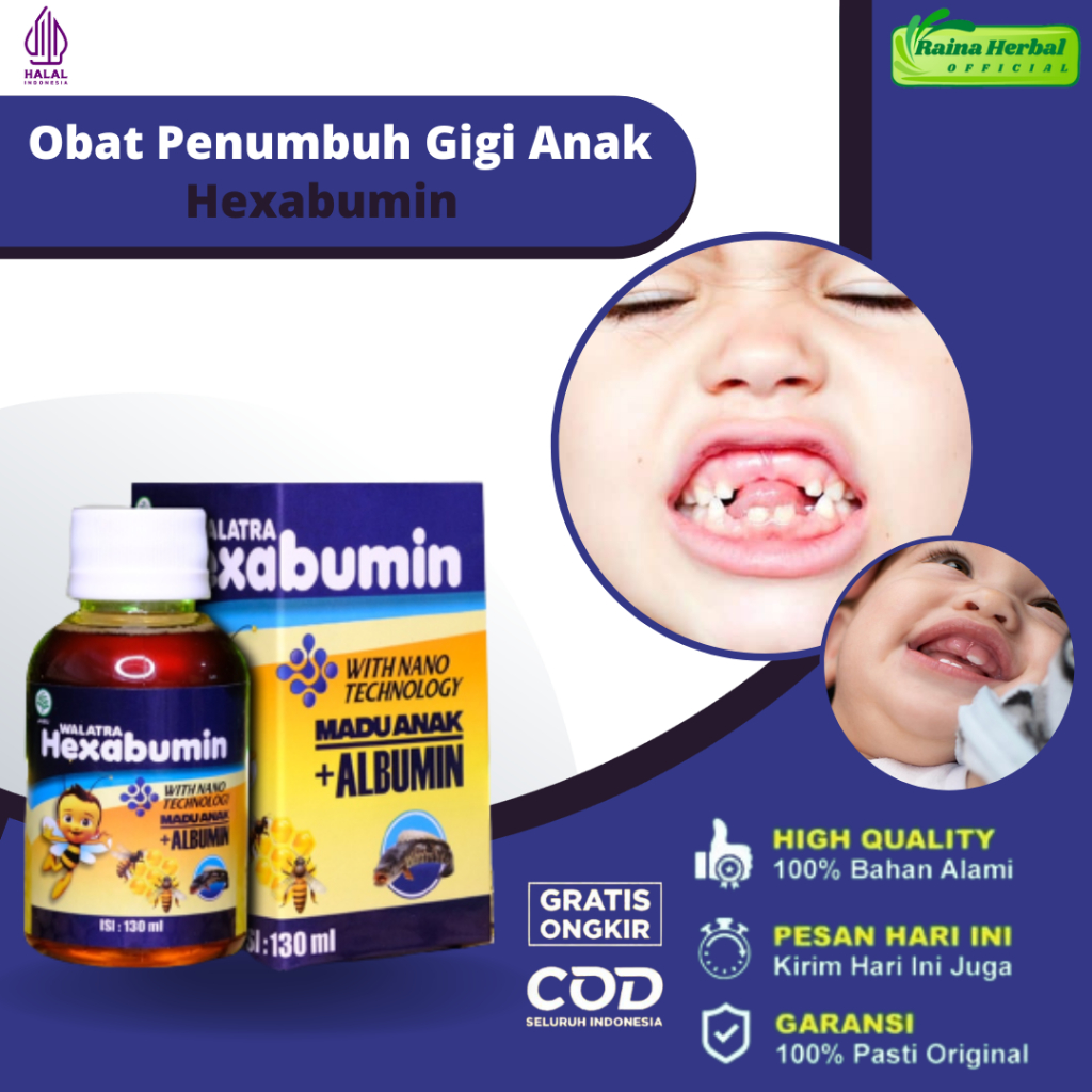 Jual Obat Penumbuh Gigi Anak Vitamin Penumbuh Gigi Ompong Gigi Copot ...