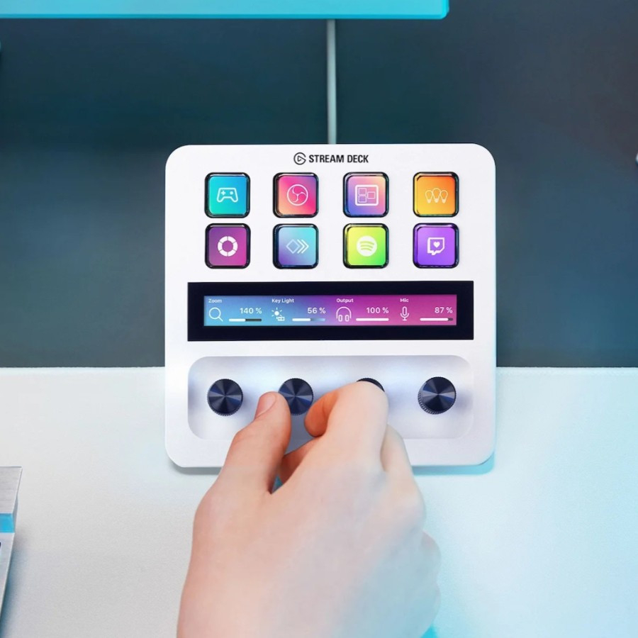 Jual ELGATO STREAM DECK+ WHITE CONTROLLER FOR LIVE STREAMING GAMING ...