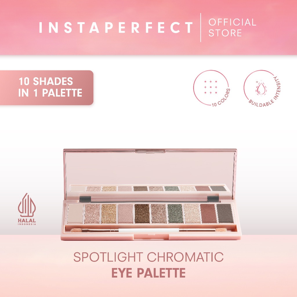 Jual INSTAPERFECT Spotlight Chromatic Eye Palette / Indonesia Eyeshadow ...