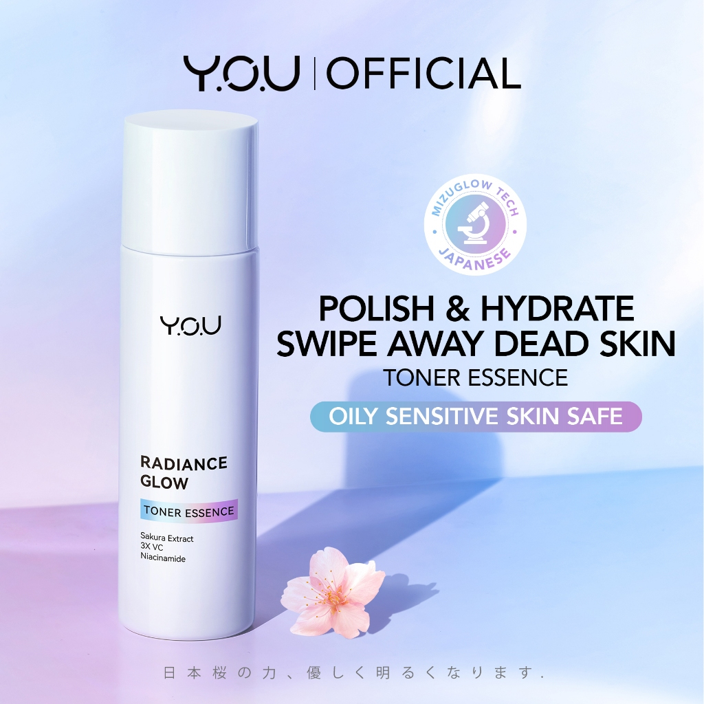 Jual YOU Radiance Glow Toner Essence | Brightening Vitamin C ...
