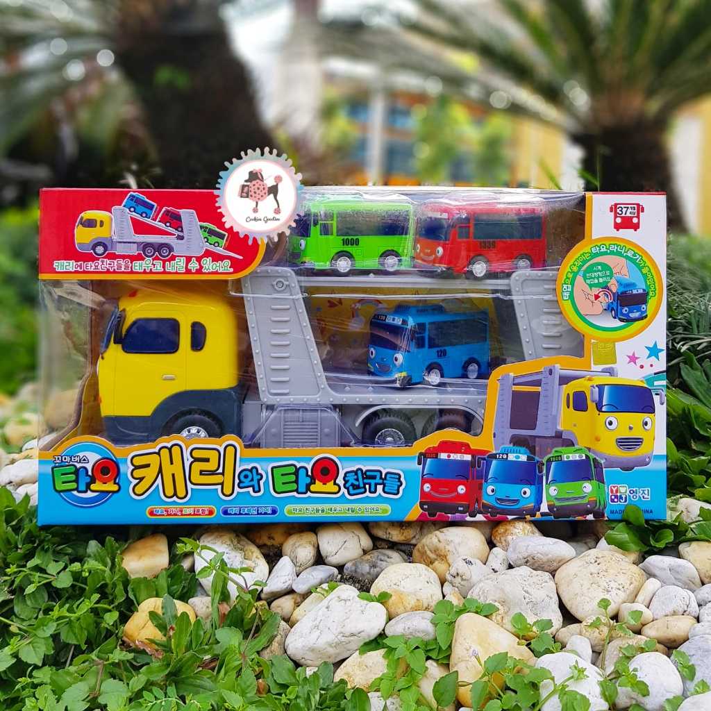 Jual Tayo the Little Bus Carry and Tayo Friend Playset | Shopee Indonesia