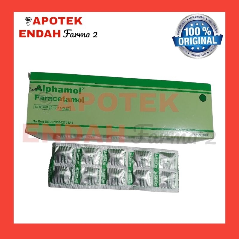 Jual ALPHAMOL TABLET 600MG PERBOX | Shopee Indonesia