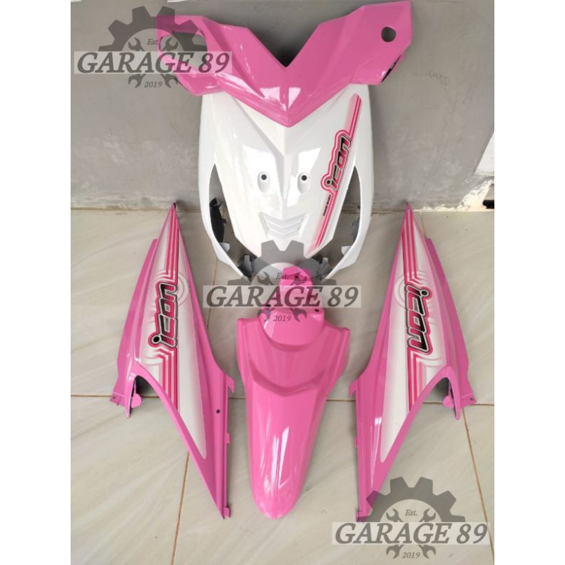 Jual Ful bodi ful body halus alus honda beat karbu warna pink pastel ...