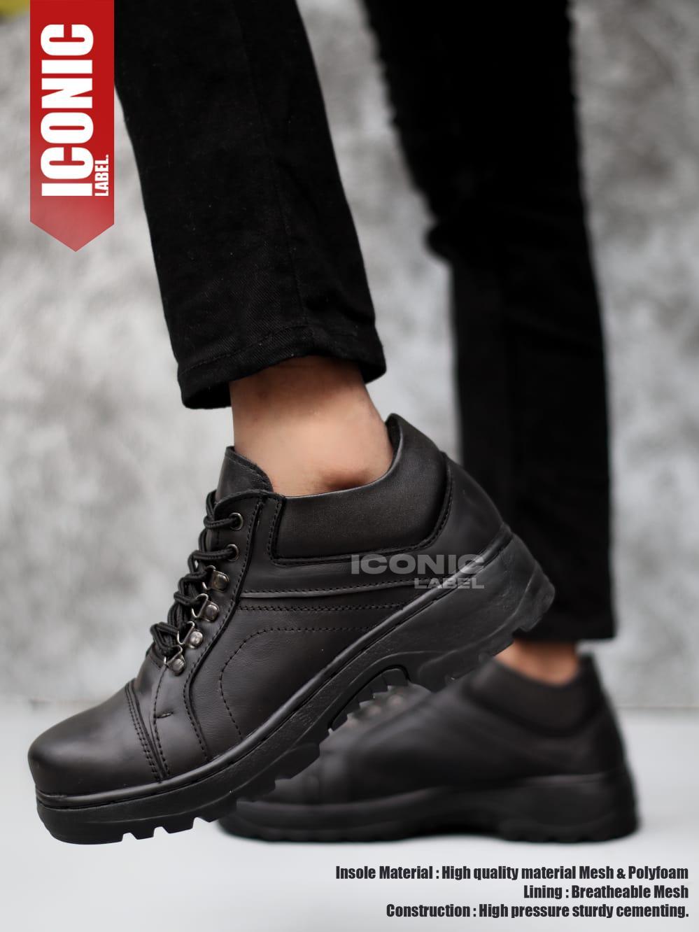 Jual Sepatu Sapety Boots Pria Kulit Asli Formal Casual Pria | Shopee ...