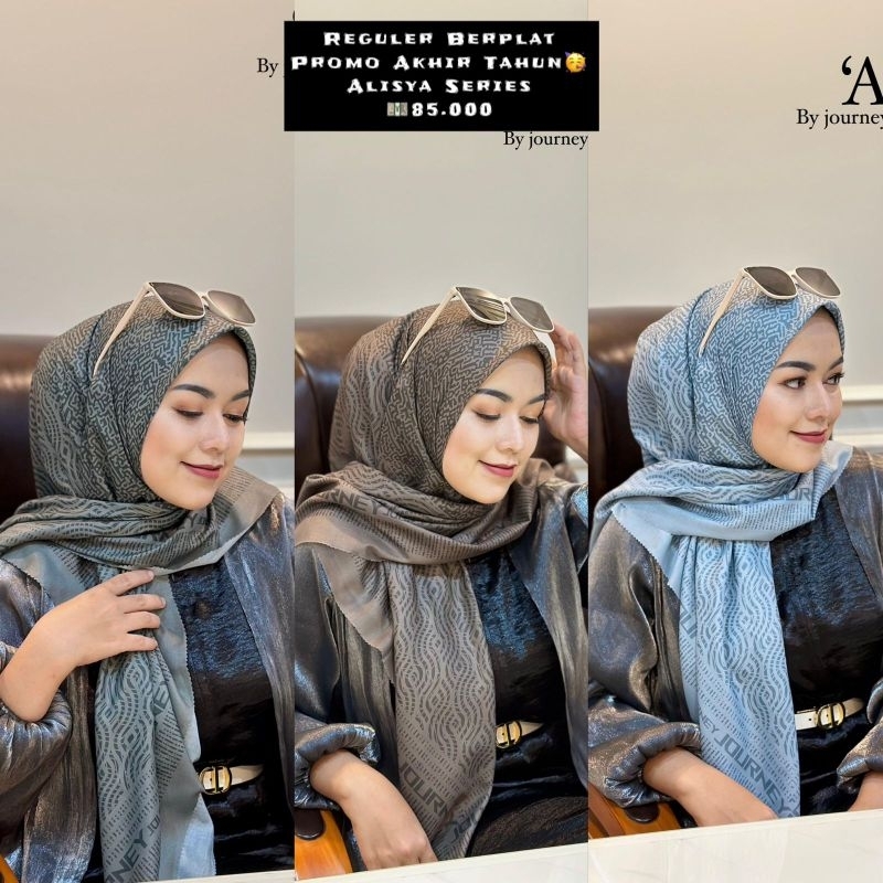 Jual HIJAB JOURNEY SCARVES ALISYA SERIES | Shopee Indonesia