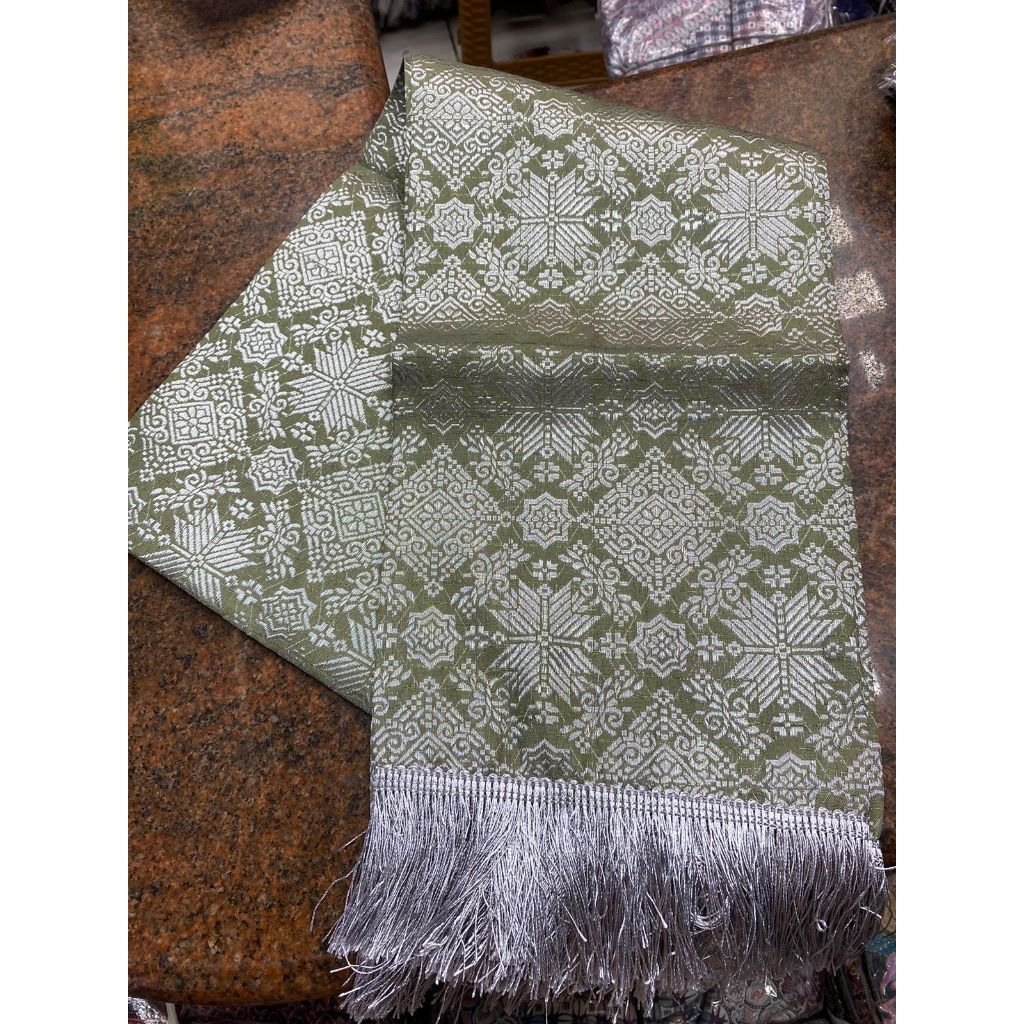 Jual (SELENDANG SAJA) Selendang Songket Semi Palembang || Selendang ...
