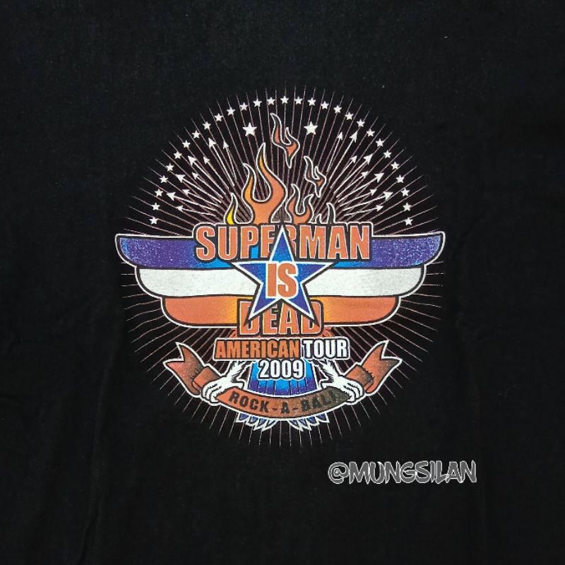 Jual SUPERMAN IS DEAD AMERICAN TOUR 2009 | Shopee Indonesia
